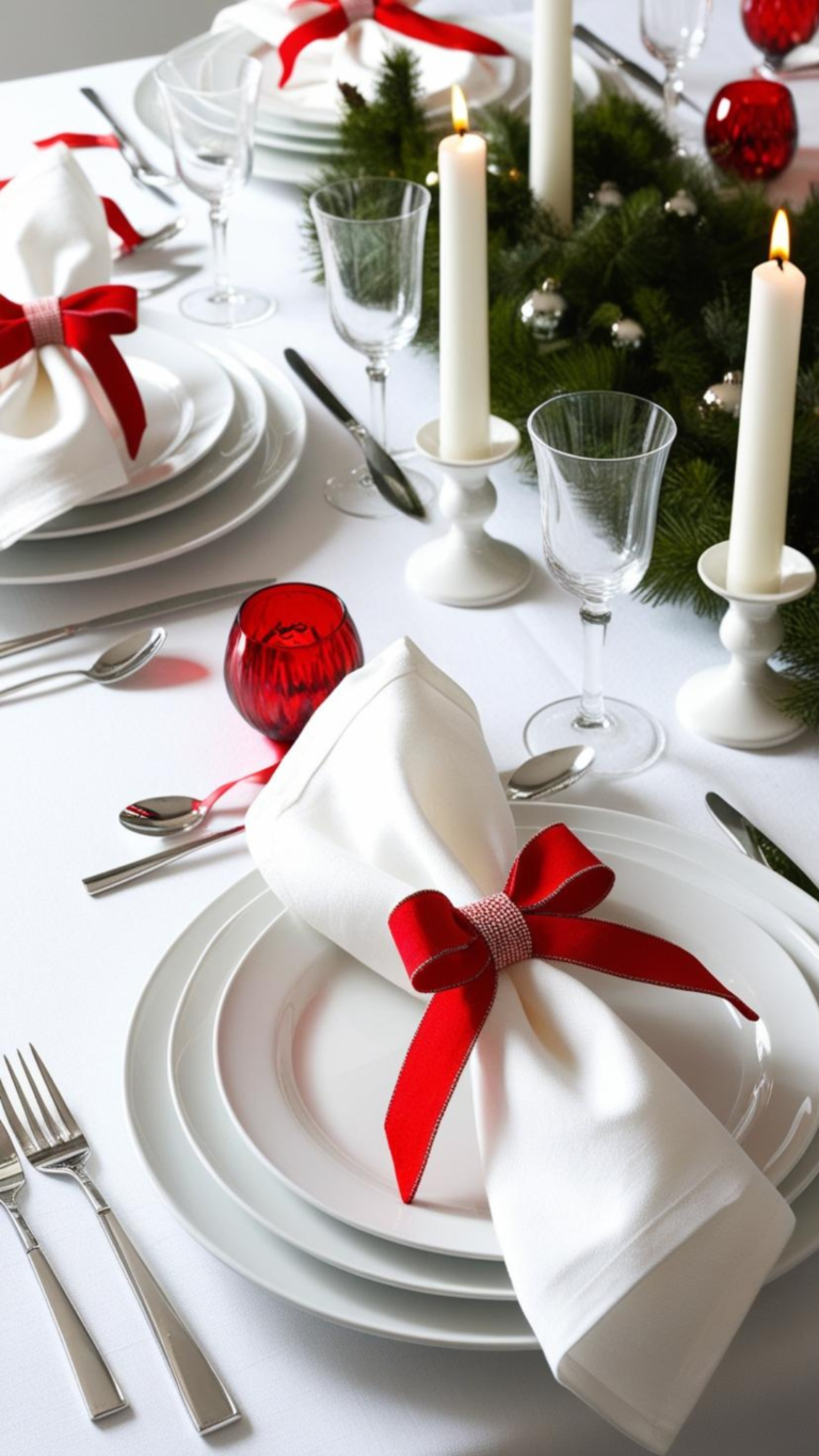 27 Elegant Christmas Table Settings Ideas to Make Your Dinner Extra Special