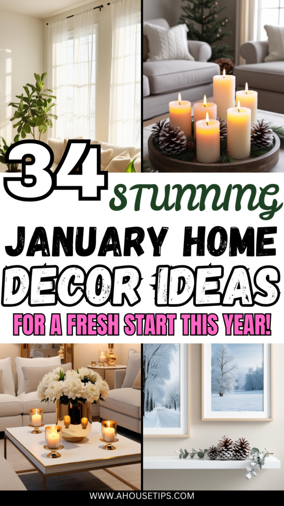 34 Stunning January Home Decor Ideas in 2026