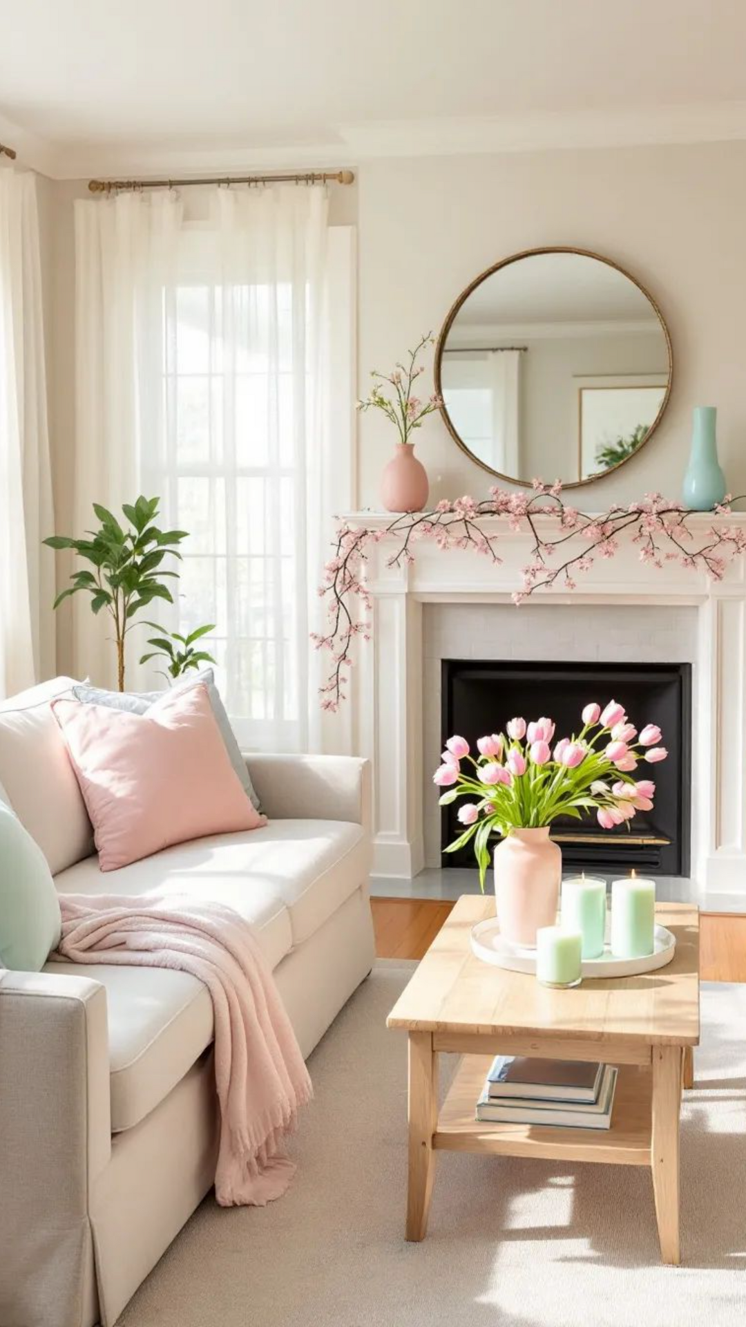21 Beautiful Spring Mantle Decor Ideas in 2026
