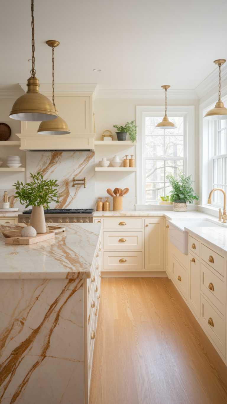 27 Warm White Kitchen Looks That Are Both Chic and Inviting