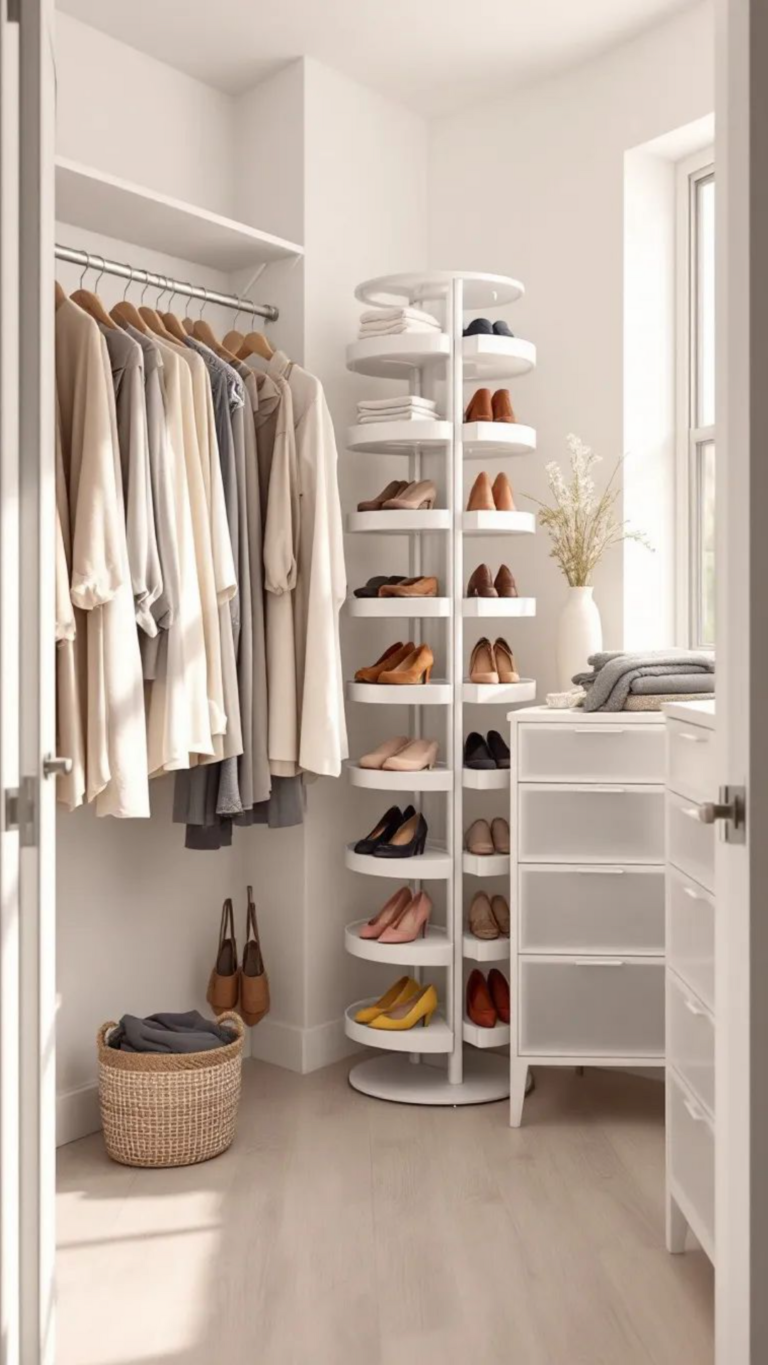 27 Small Walk-In Closet Ideas to Organize in Style