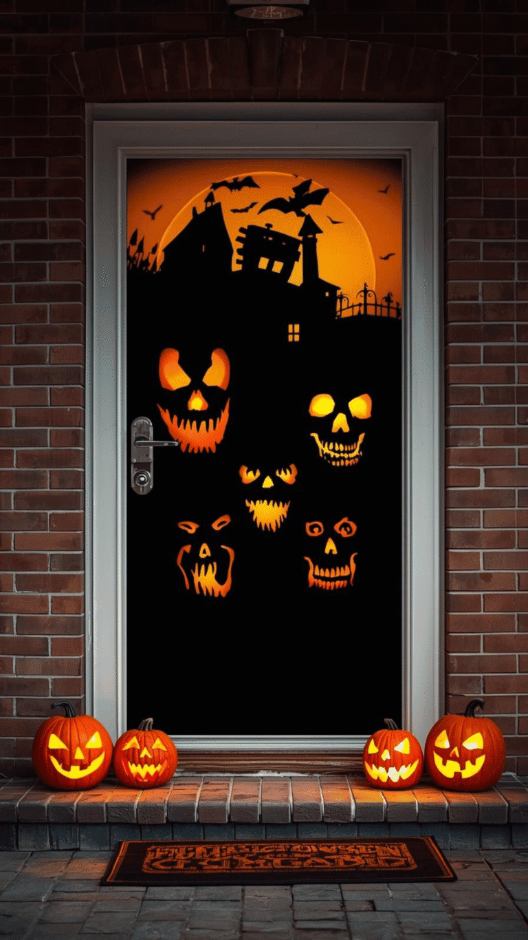 29 Halloween Door Decorations Ideas for the Ultimate Haunted Entry